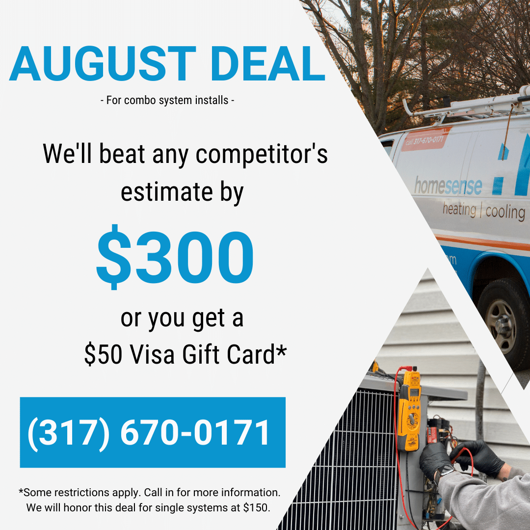 August Deal: we'll beat competitor's estimate or give you a Visa gift ...