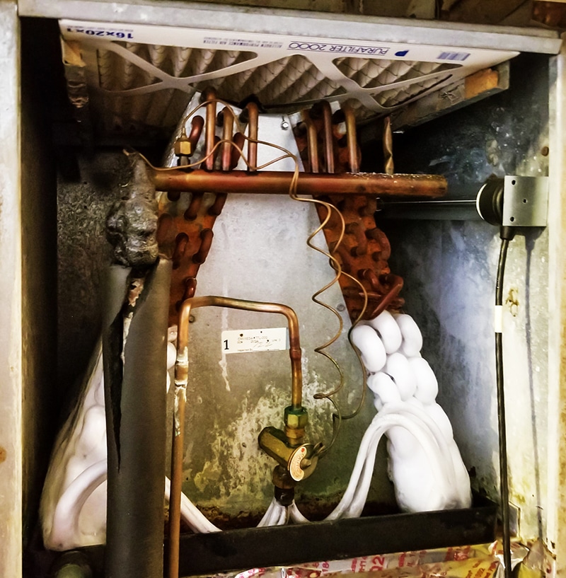 What to do With a Frozen AC Coil | HVAC Indiana